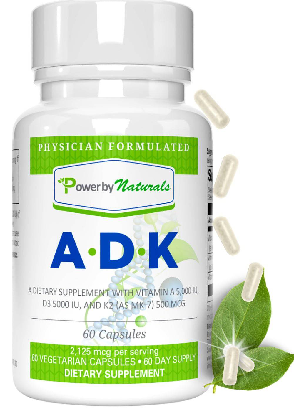 ADK: Comprehensive Health Support Capsules - 60 Capsules