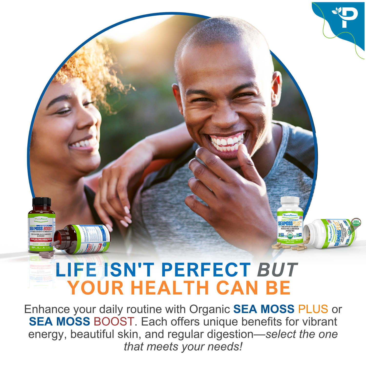 Power By Naturals Sea Moss Plus – USDA Organic Irish Sea Moss, Bladder